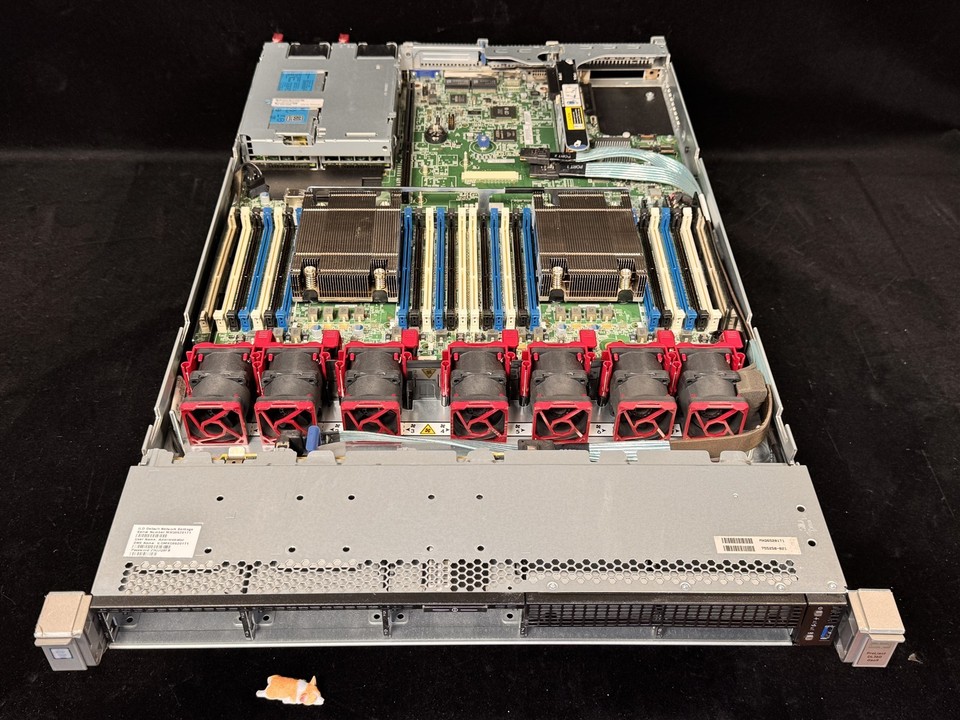 HP Proliant DL360 Gen9 G9 8SFF 2x 12CORE E5-2690v3 2.6GHz 128GB RAM 2x ...