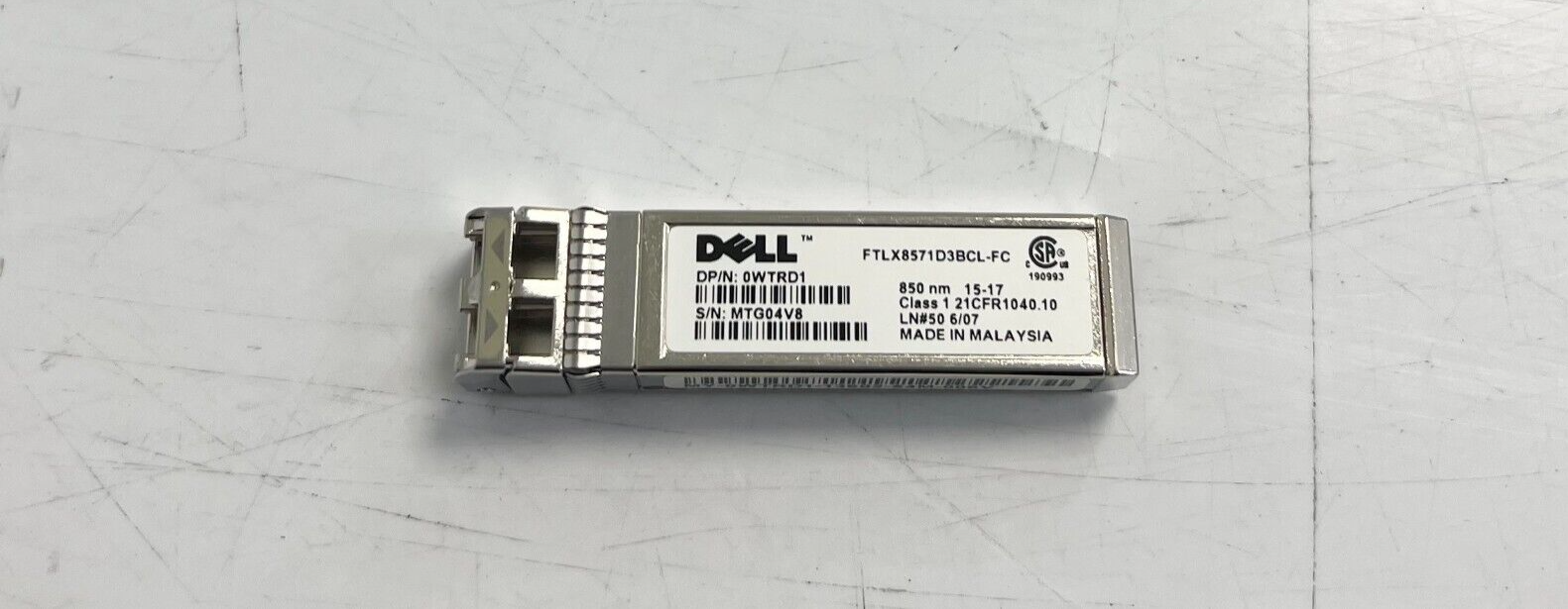 WTRD1 Dell 10Gb SFP+ FC Transceiver | eBay