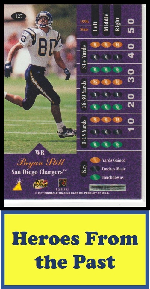 1997 Zenith Artist's Proofs #127 Bryan Still Rookie RC 061-B | eBay