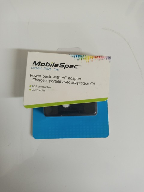 Mobilespec MBS02101 Rechargeable Power Bank With AC Charger for sale ...