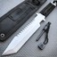 11" Hunting Tactical Fixed Blade Survival Camping Knife w/ Sheath ...