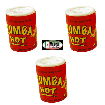 Zumba Pica Hot'n Spicy chili mix 3x1.06-oz Mexican candy | eBay
