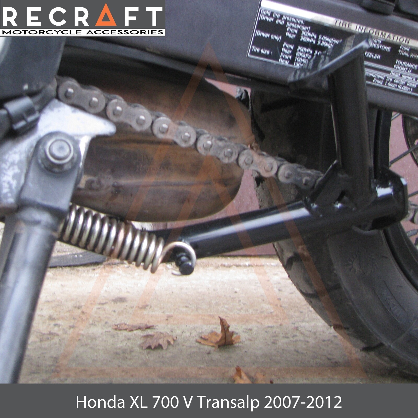 Recraft Honda XL700V Transalp 2008-2011 Main Central Stand | eBay