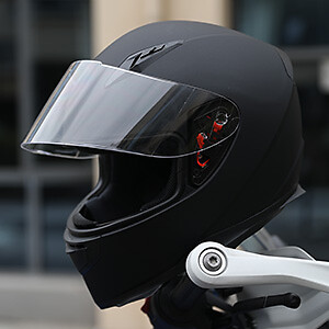 ILM Seller Refurbish Full Face Motorcycle Helmet Removable Neck Scarf ...