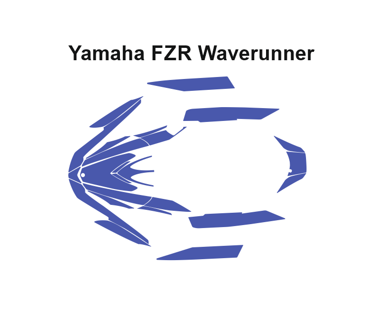 Jet Ski templates Yamaha FZR Waverunner Vector Ai Cdr Ready for design ...