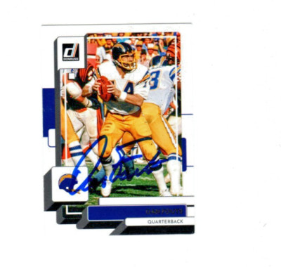 Dan Fouts signed autograph 2022 Panini football card San Diego Oregon z ...