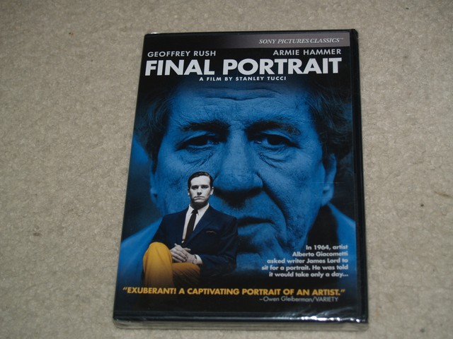 Final Portrait (DVD, 2017) for sale online | eBay