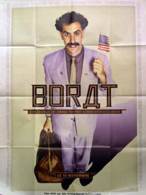 BORAT - Sacha Baron Cohen, Ken Davitian - AFFICHE 120x160 / 47x63 ...