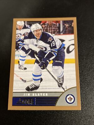 2013-14 Score Hockey Gold #549 Winnipeg Jets Jim Slater | eBay