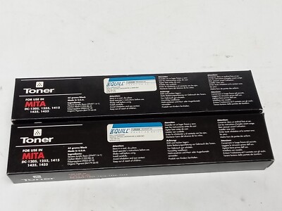 MITA printer Black Toner 2 Pack NOS | eBay