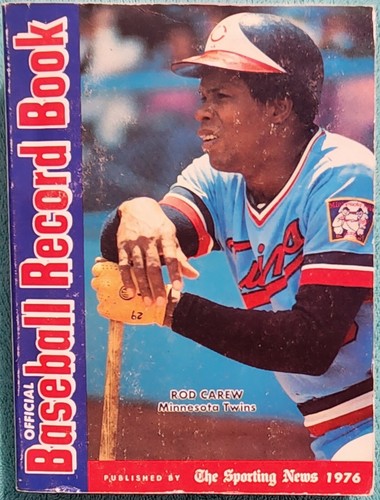 Official Baseball Record Book 1976 Sporting News Trade Paperback 560 ...