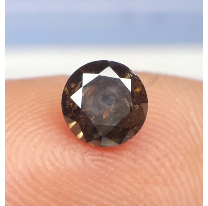 Fancy Color Diamond,0.50 Ct,Natural Round Shape Diamond, Solitaire ...