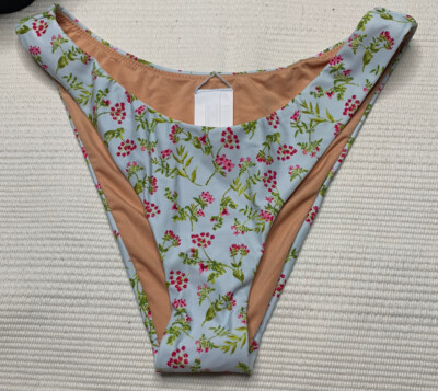 J. Crew XS Bikini Bottom Cloud Meadow Floral Bottom New | eBay