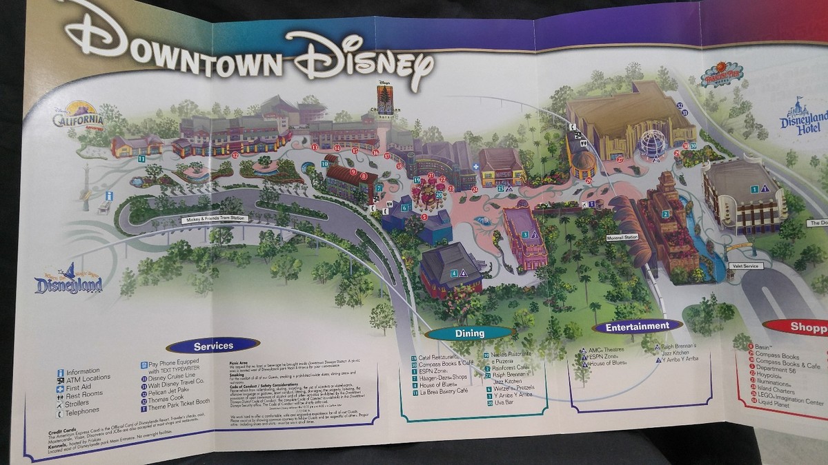 Amc Downtown Disney Map