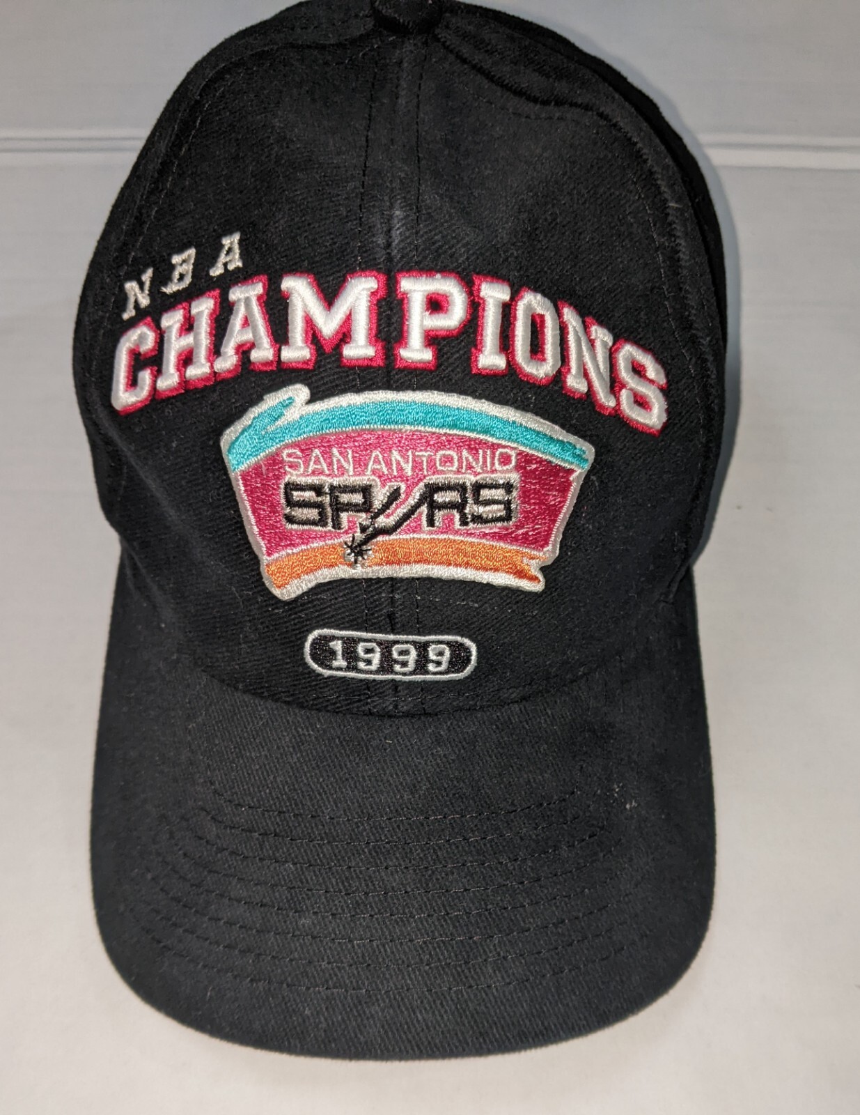 Vintage San Antonio Spurs 1999 NBA Champions Cap Adult Adjustable Puma ...