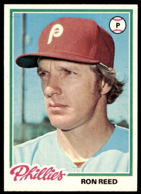 1978 TOPPS RON REED PHILADELPHIA PHILLIES #472 (100) | eBay