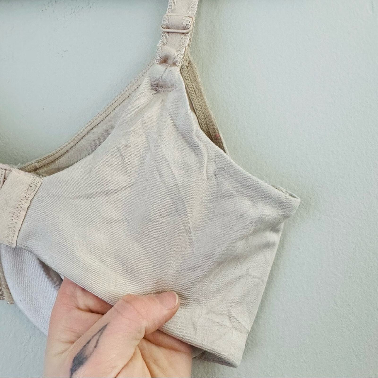 Wacoal cream Underwire Unpadded Bra Size 32DD | eBay