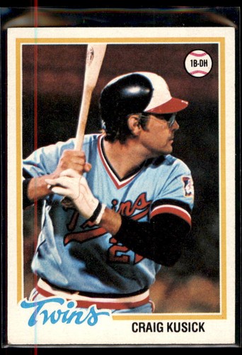 1978 Topps Craig Kusick #137 Minnesota Twins | eBay
