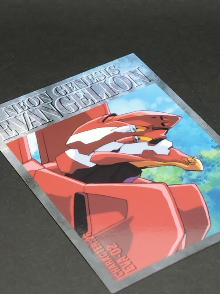 EVA-02 Neon Genesis Evangelion MASTERS CH26 CARD 1996 Japanese BANDAI ...
