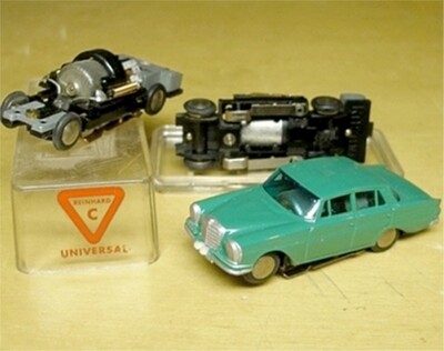 1960s Rasant W German Green Mercedes 250 SE HO Slot Car | eBay