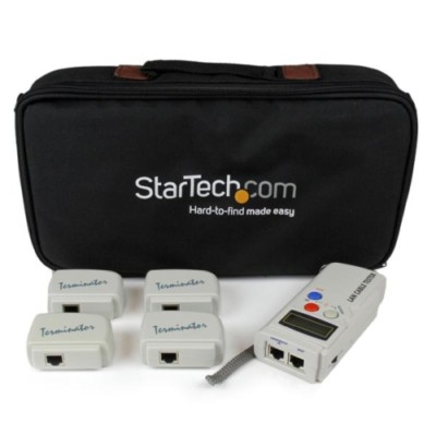 StarTech LANTESTPRO Professional RJ45 Network Cable Tester 4 Remote ...