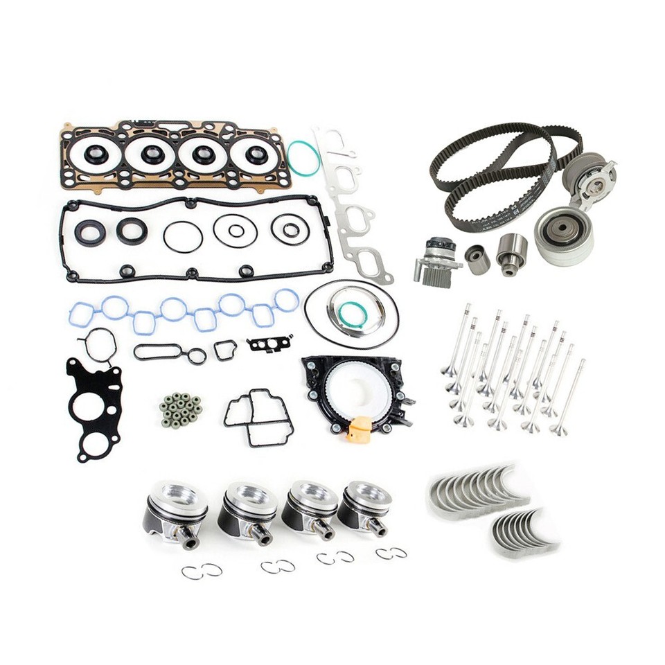 2.0TDI Engine Gaskets &Piston &Timing Kit For AUDI A4 A5 A6 Q5 VW CC ...