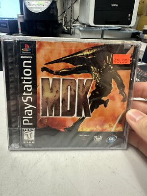 MDK (Sony PlayStation 1, 1997) **Factory Sealed-Brand New ...