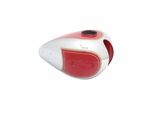 ARIEL 350CC RED PAINTED CHROME FUEL / PETROL TANK | eBay