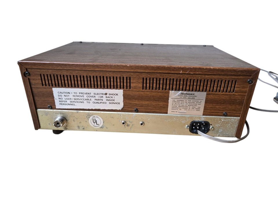 Vintage Gemtronics GTX 3000 Cb Base Radio With Astatic Microphone 23 ...