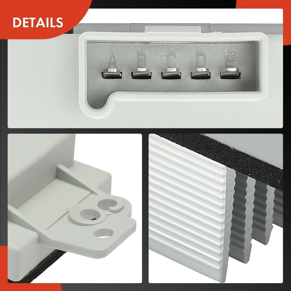 A-Premium HVAC Blower Motor Resistor Kit with Harness Compatible wi ...