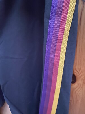 Lularoe Jax Jogger Black With Racer Stripe Down Leg 70s Vibe 3XL | eBay