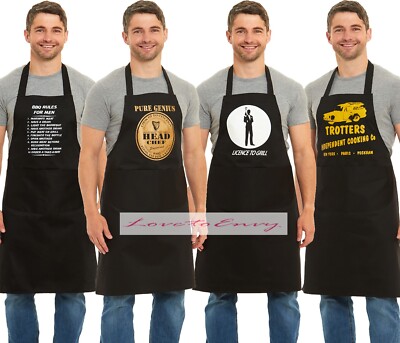 FUN Aprons Mens Novelty Pocket Aprons FUN Cooking Chefs BBQ Party Humor ...