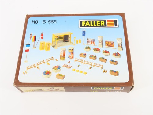 HO 1/87 Scale FALLER Kit #B-585 Town Accessories 4104090005856| eBay