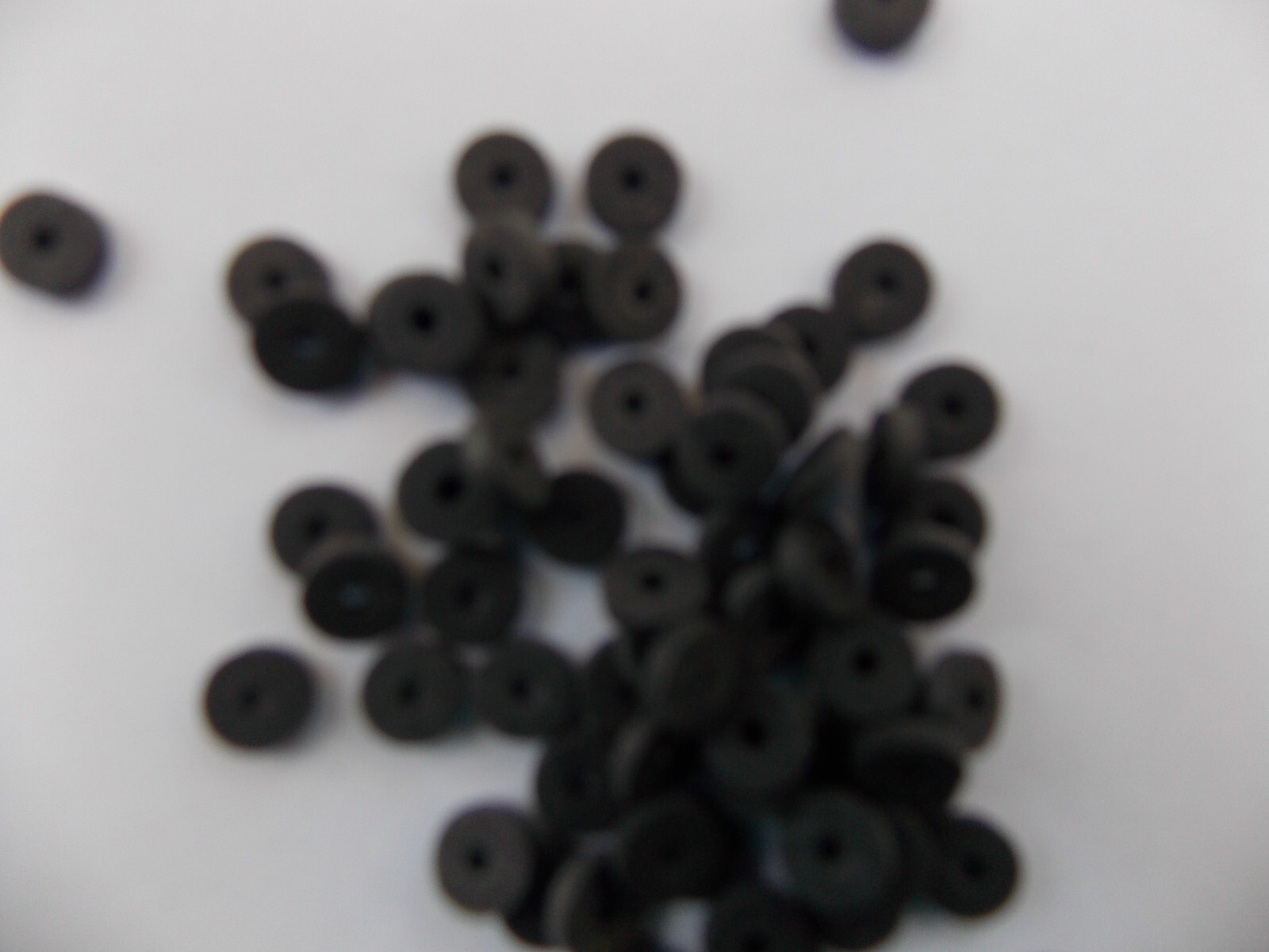 Small Black Fibre Washers - Three sizes to choose from. 50 washers ...