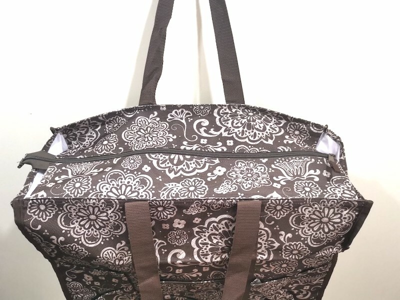 Thirty One Super Organizing Zip Top Utility Beach tote bag 31 gift More ...