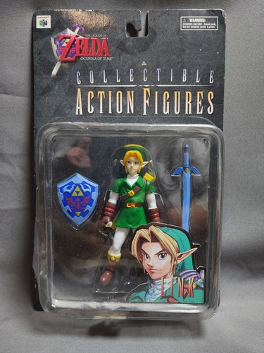 Legend Of Zelda Ocarina Of Time LINK Nintendo 64 N64 Action Figure NEW ...