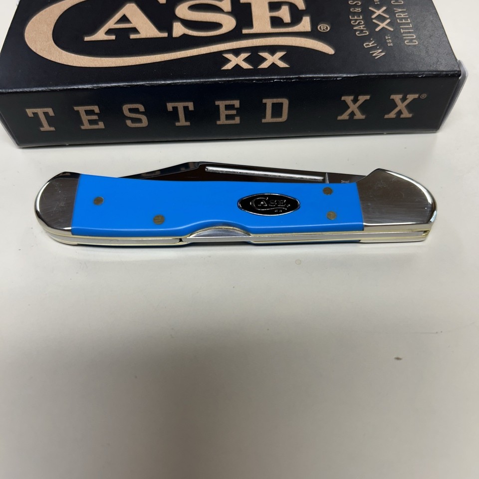 CASE XX #68902 LIGHT BLUE SYNTHETIC SMOOTH MINI COPPERLOCK SS | eBay