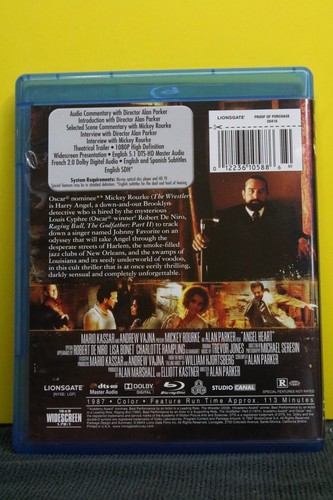 BLU-RAY ANGEL HEART Mickey Rourke Robert De Niro Lisa Bonet Excellent ...