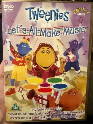Tweenies Let's All Make Music DVD Cbeebies TV Show 2002 BBC Over 100 ...
