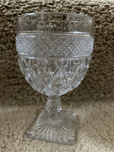 4 pcs. Imperial Glass Cape Cod Clear Water Goblet | eBay