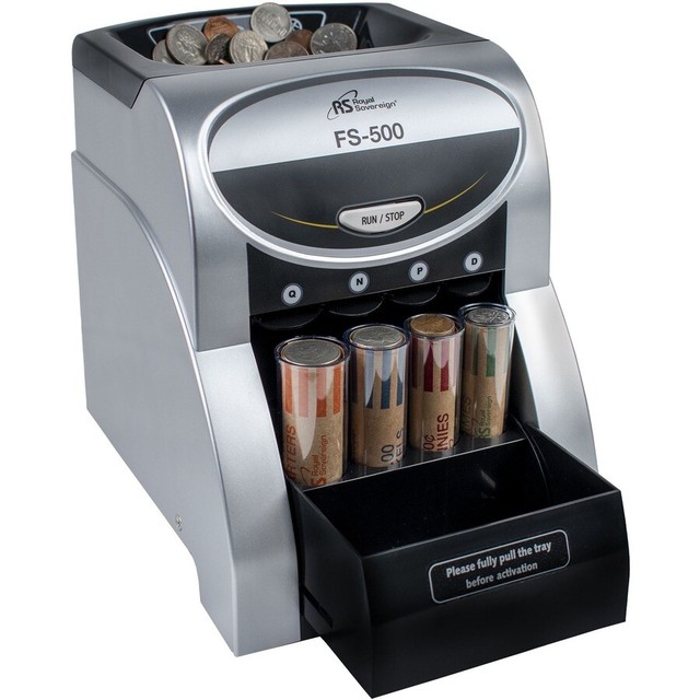 Royal Sovereign One Row Electric Coin Sorter Patented Anti-jam ...
