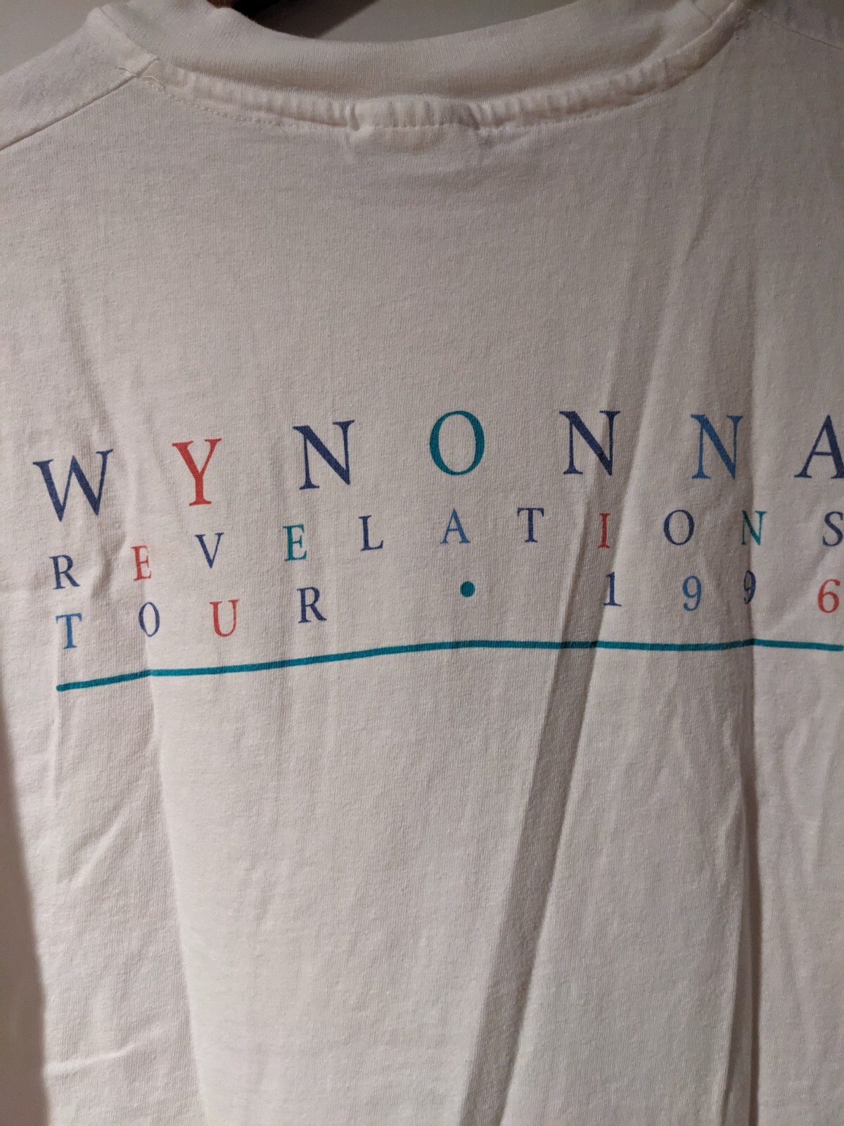 Vintage 1996 Wynonna Revelations Tour Singer White X-… - Gem