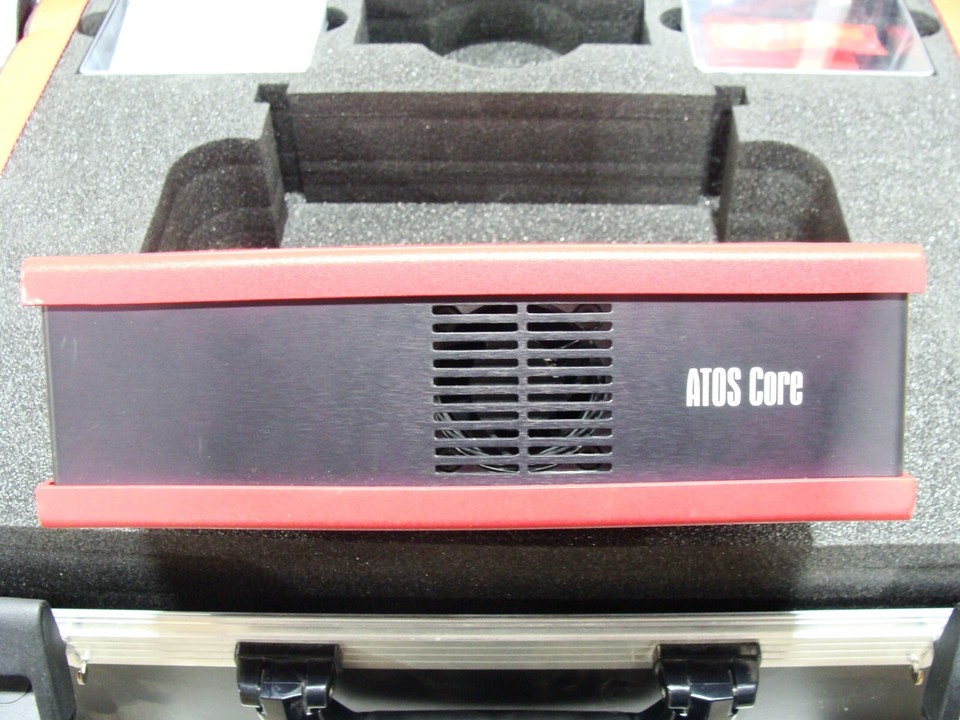 GOM Atos Core 135 Metrology 3D Scanner W/ Calibration Panel & Case - NO ...