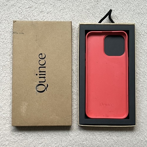 Quince Biodegradable iPhone 15 Pro Max Case - Red | eBay