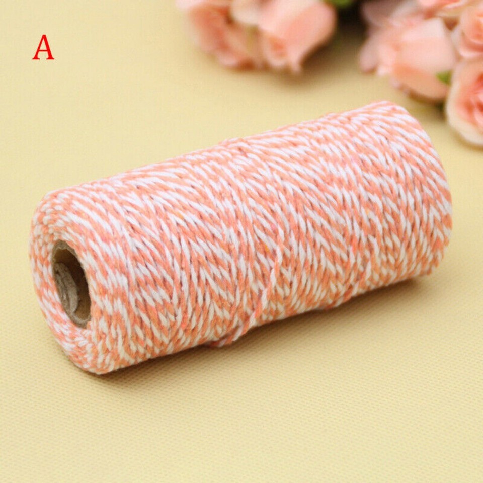 100m Cooking Butcher's Cotton Twine Meat Trussing Strings Meat Sausage ...