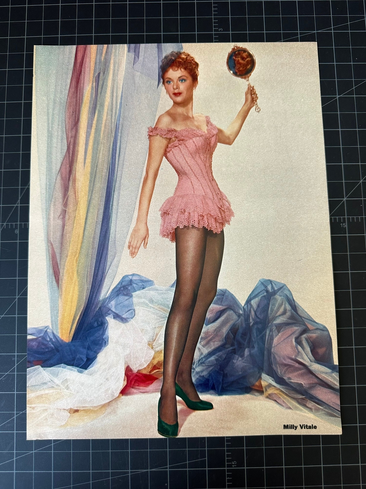 Vintage 1950s Milly Vitale Pin-Up Portrait | eBay