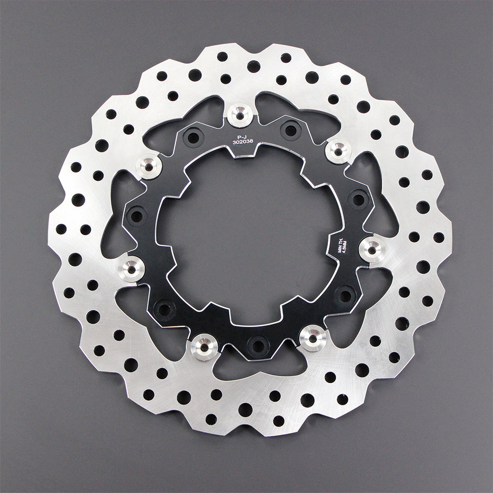 2PCS Floating Front Brake Rotor for Harley 09-23 Touring 7 Holes ...