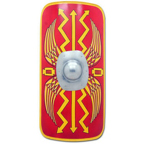 Roman soldiers, Legionnaire Scutum ,hand-forged curve steel battle ...