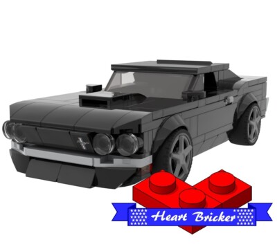 NEW! Custom LEGO Speed Champions, looks like 1969 Ford Mustang Mach 1 ...
