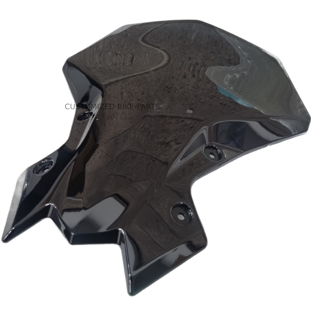 Motorcycle Black Windscreen Windshield Screen - Kawasaki Z900 Z650 2020 ...